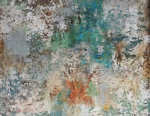 A96a-Large Canvas, Multi Blue/Green/Rust – The Rental Dept